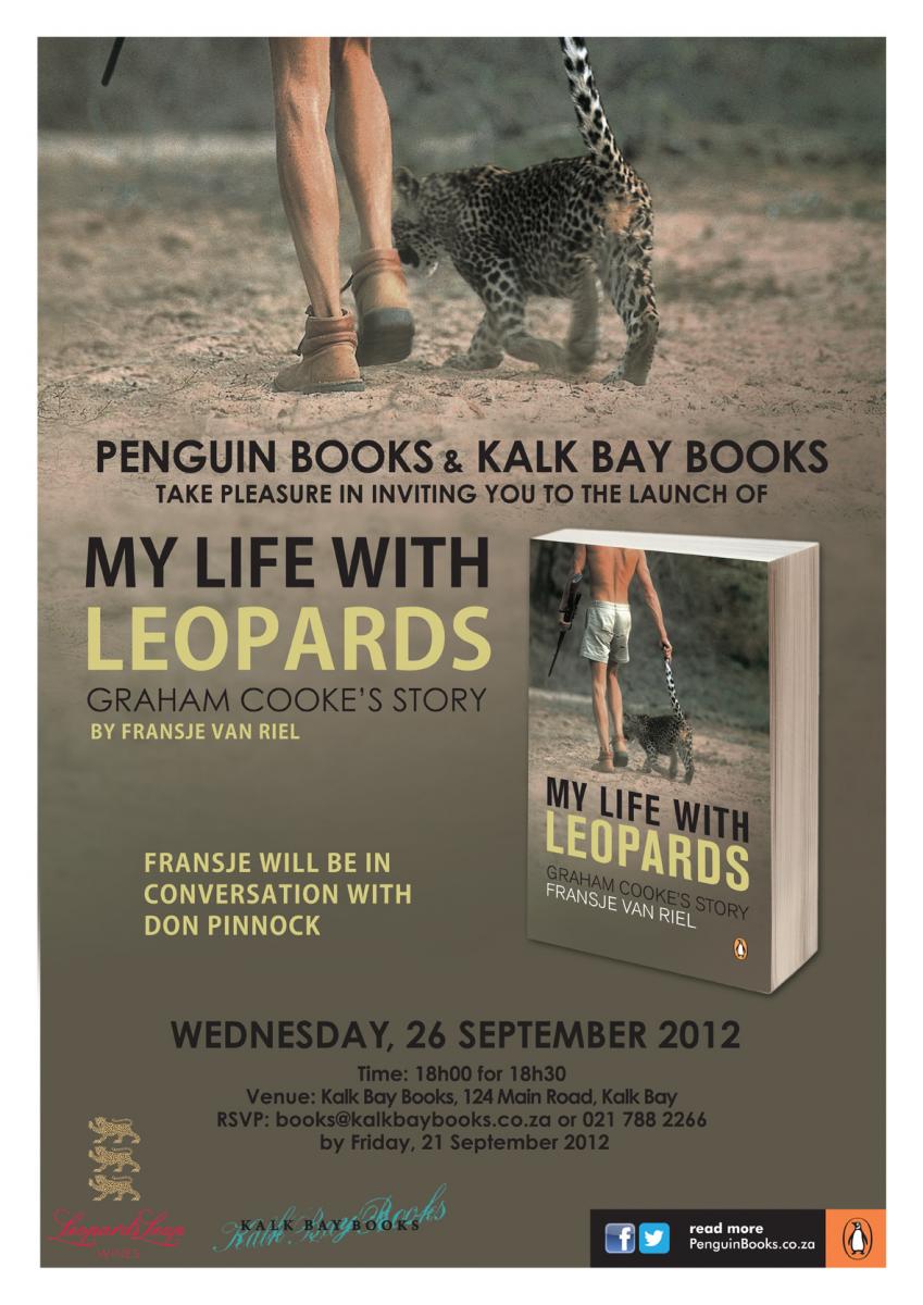 Launch of Fransje van Riel's My Life with Leopards: Graham Cooke's ...