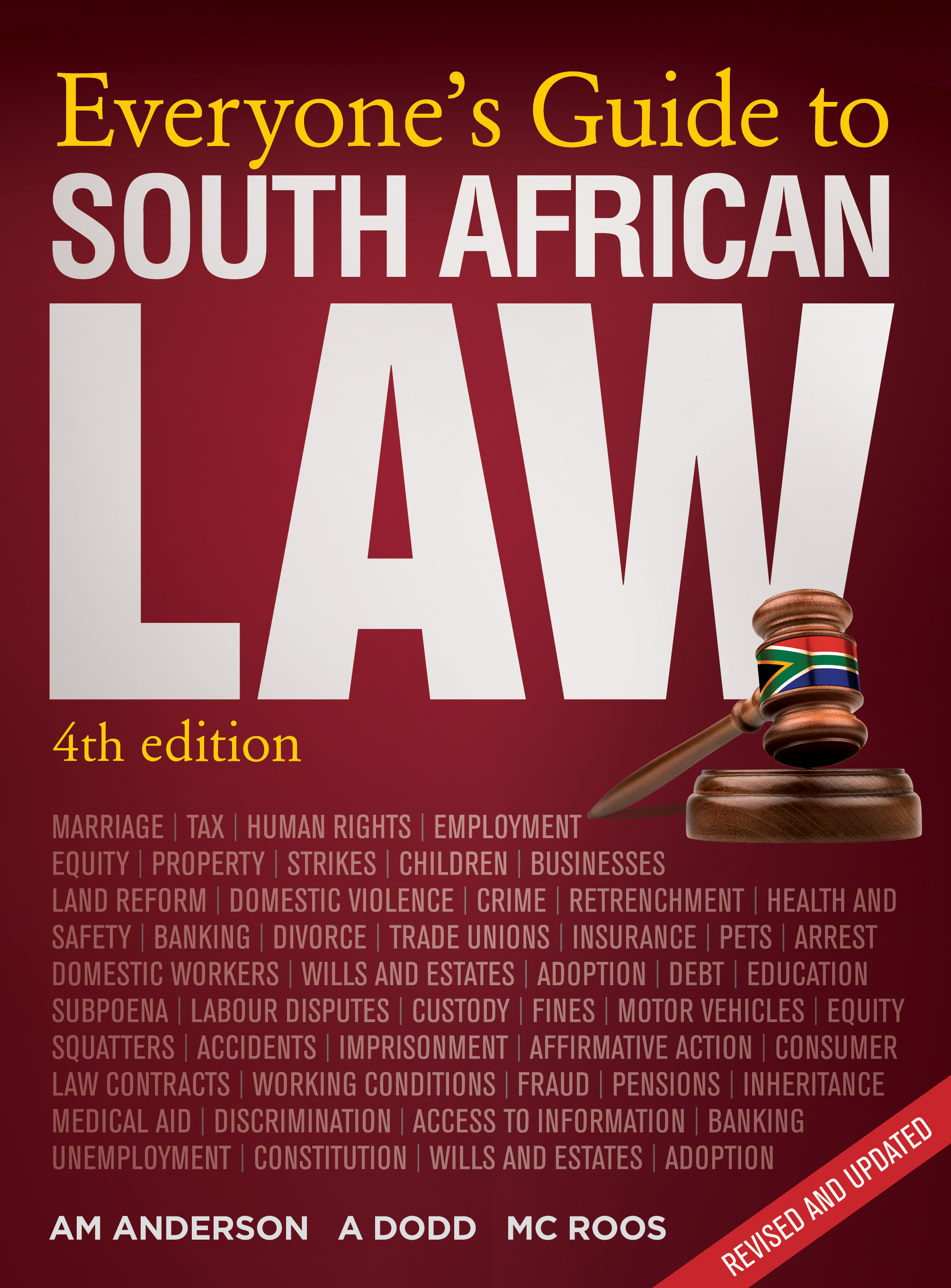 Everyone's Guide To South African Law (4th Edition) by Anderson, A M ...
